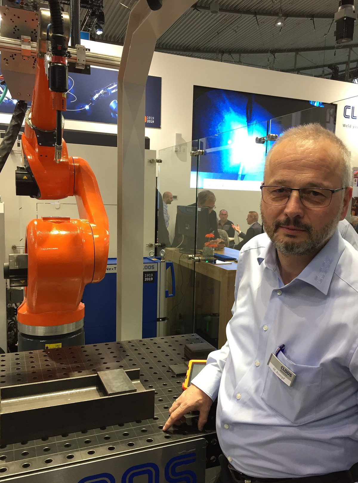 Nachgefragt bei Cloos - metallbau