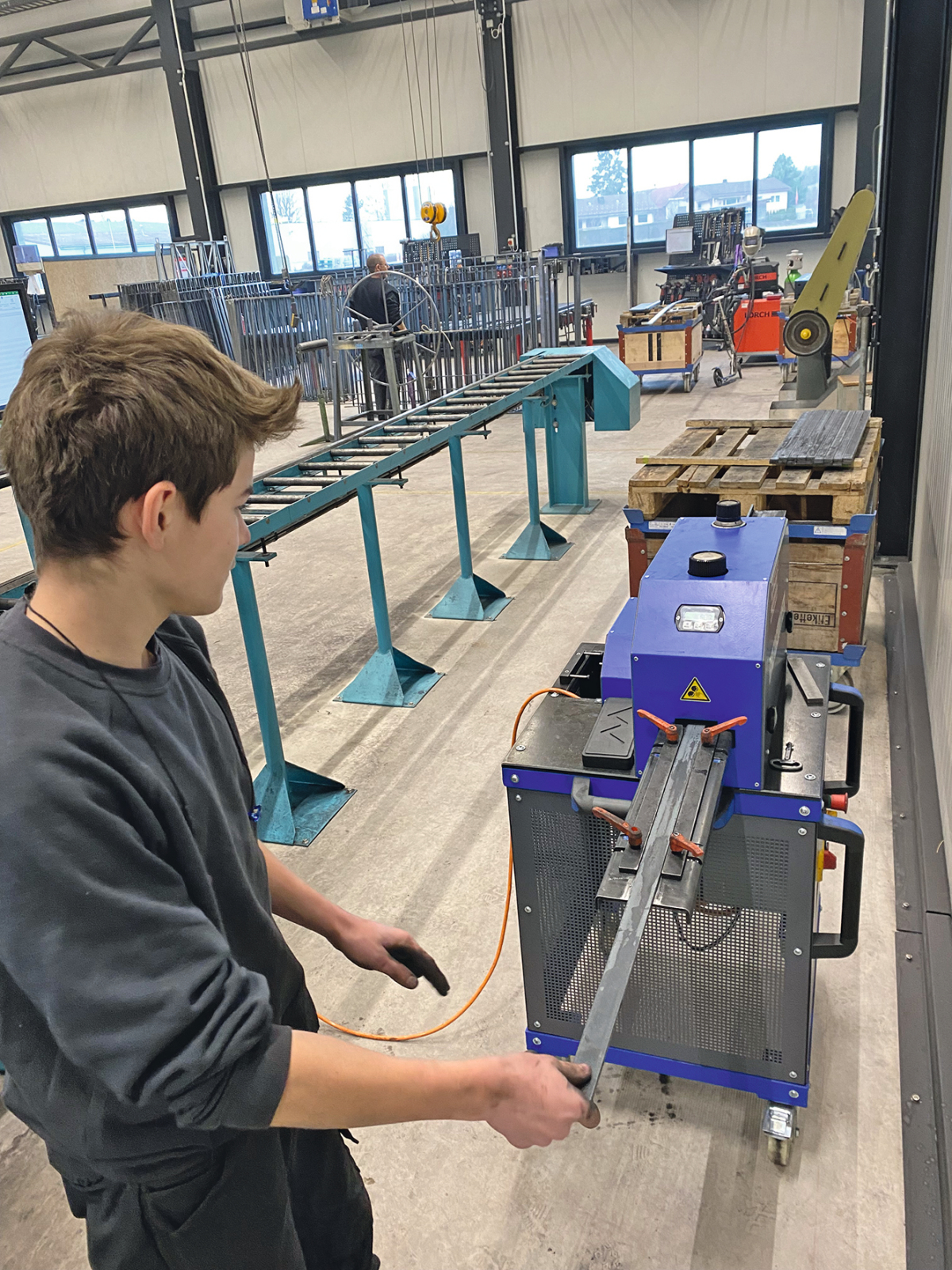 Vom Richtrad zur Richtmaschine - metallbau