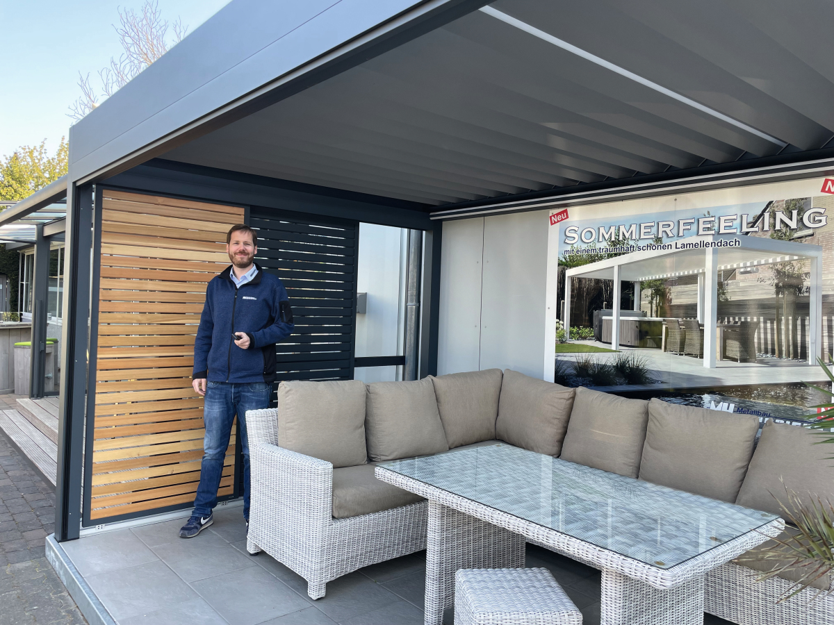 Lamellen für die Gebäudehülle - metallbau