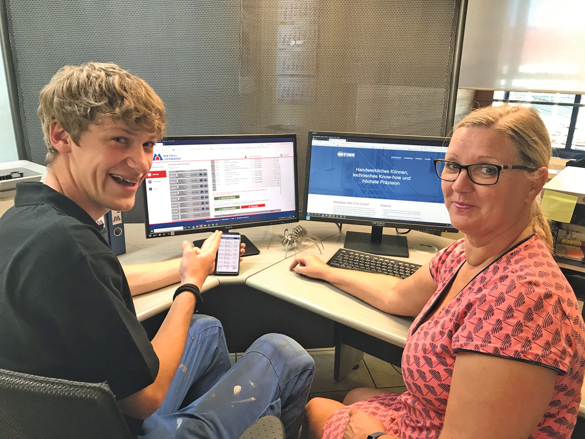 Azubis & Ausbilder zur App - metallbau – Fachzeitschrift & digitales ...