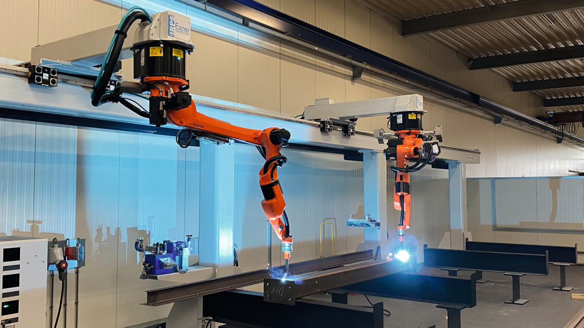 Roboter im Stahlbau - metallbau – Fachzeitschrift & digitales Magazin